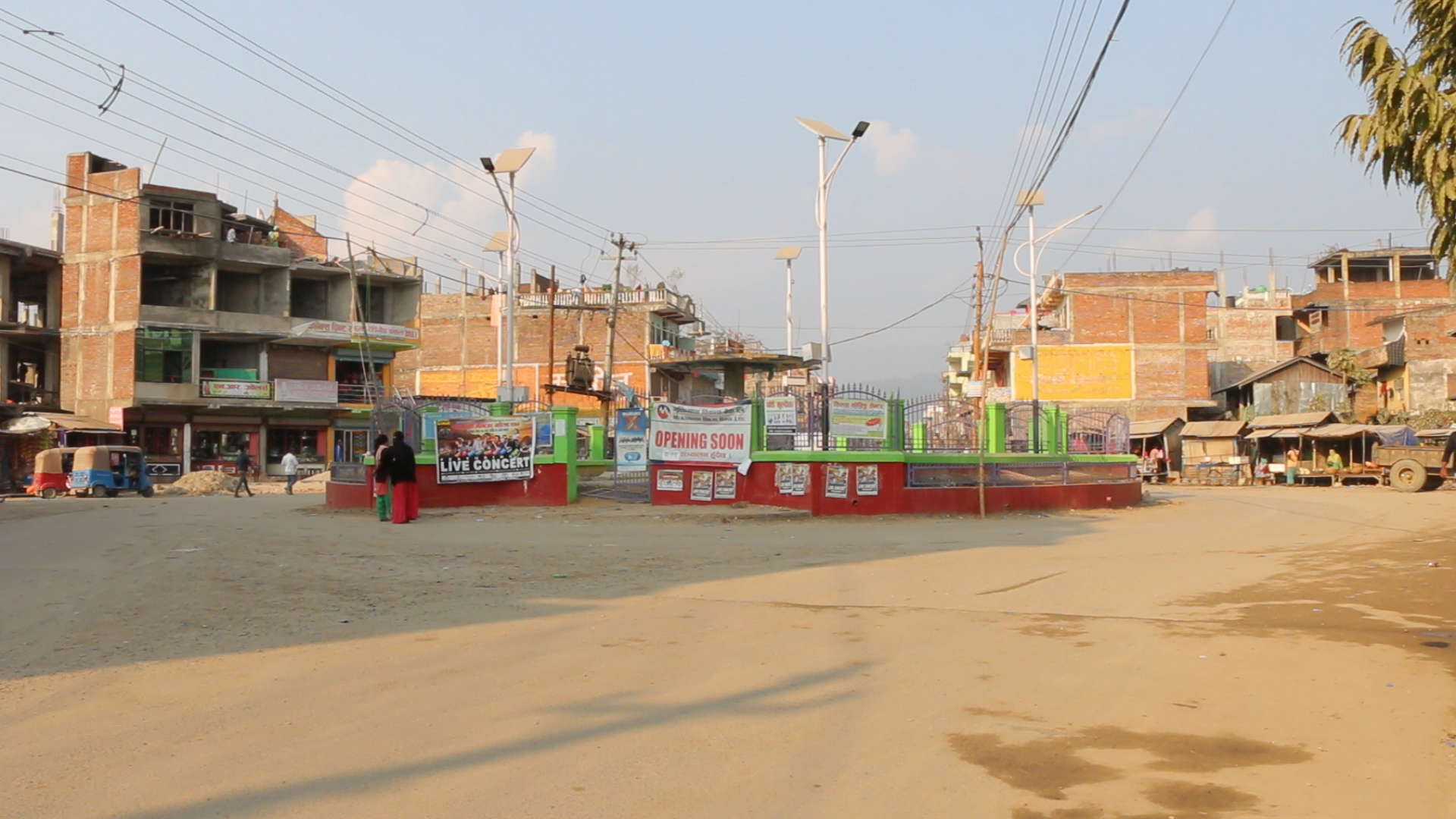 Katari bazaar in Udayapur closed due to the risk of coronavirus infection
