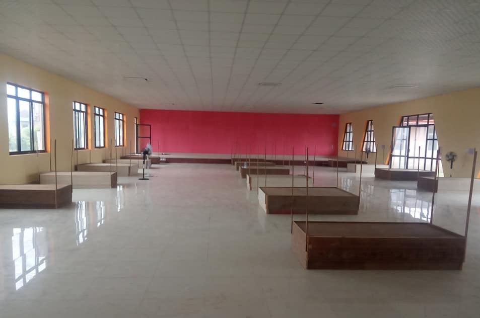 Local governments in Dang are building additional isolation wards