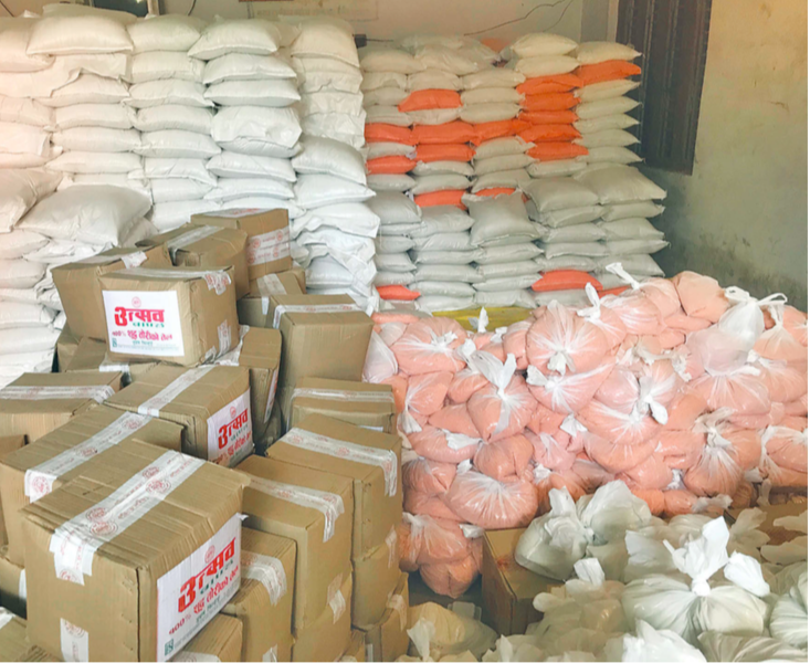 Spoilt rice distributed as relief in Dhangadhi Sub Metropolis