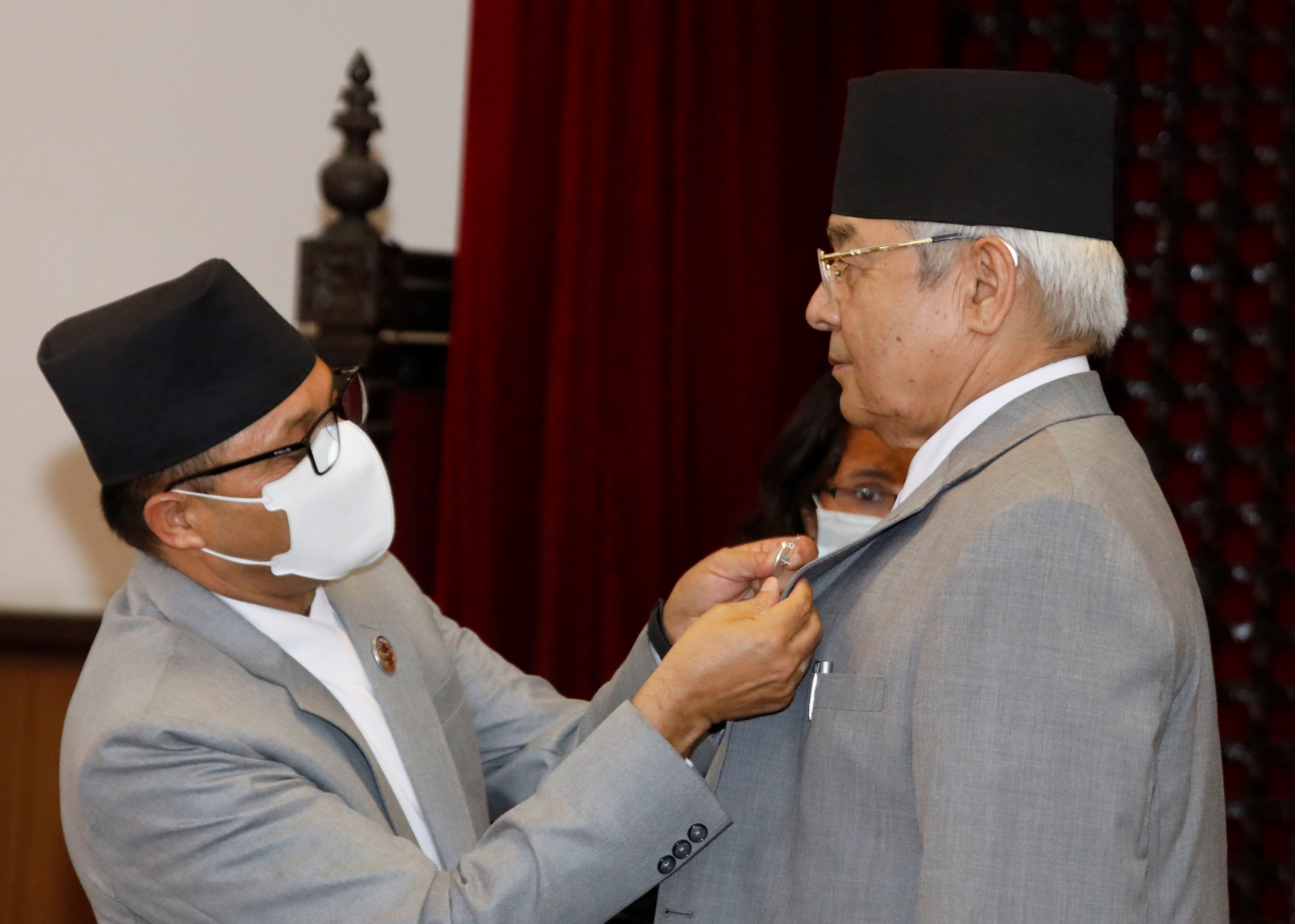 Bamdev Gautam sworn in as a member of National Assembly