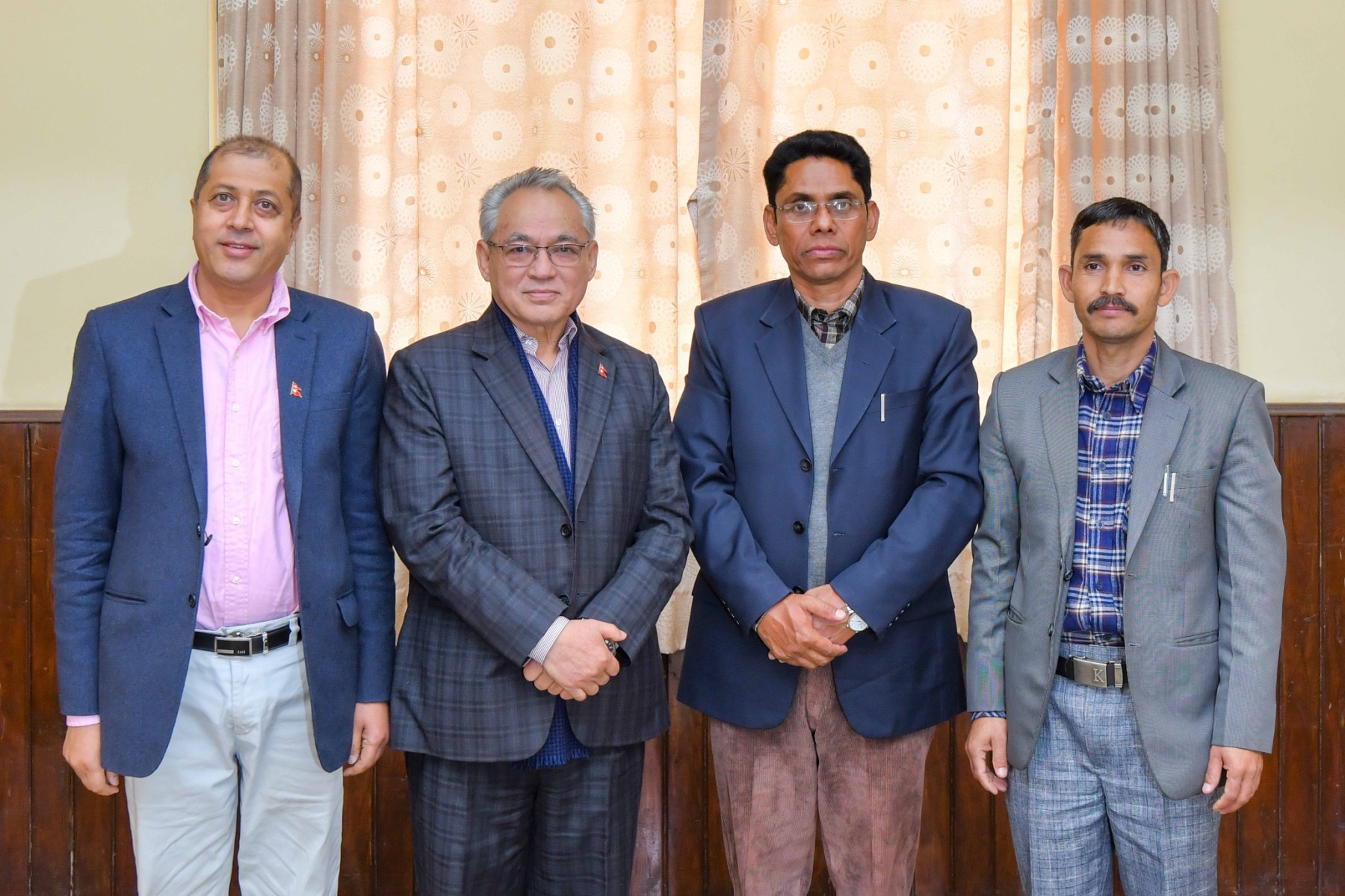 Government and Chand party sign a three-point agreement