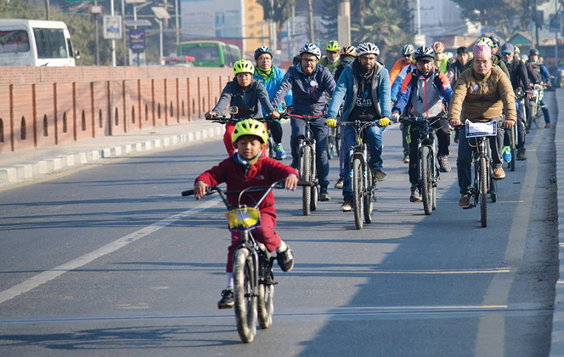 Lalitpur on its way to becoming cycle-friendly city but Kathmandu lags ...