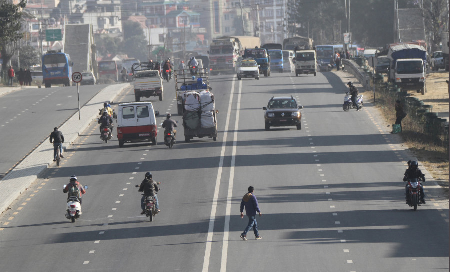 Officials yet to implement safety suggestions for Kalanki-Koteshwor road