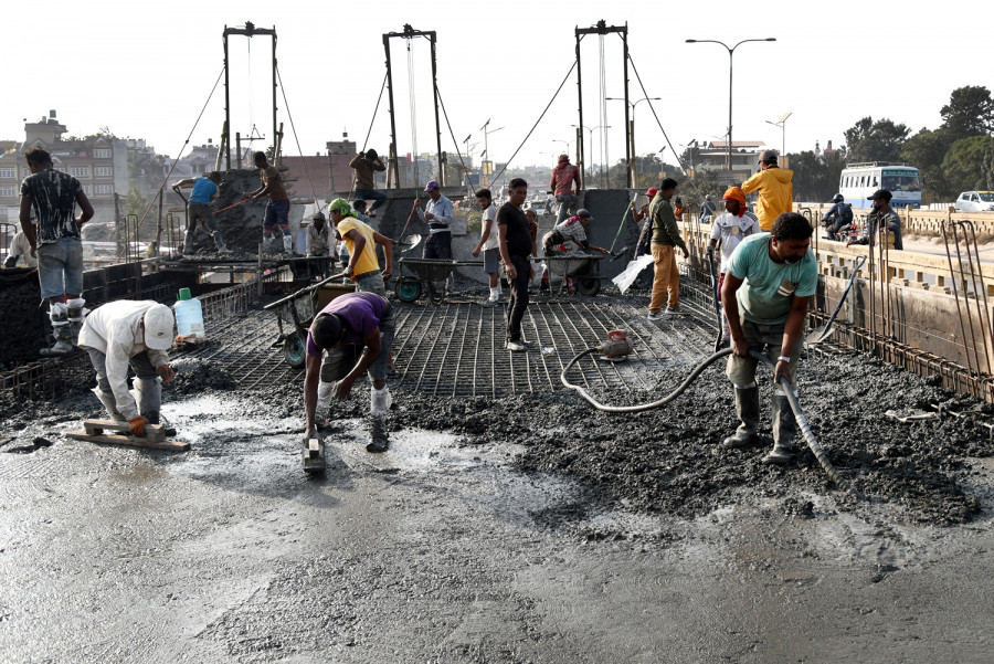 What ails construction projects in Nepal?