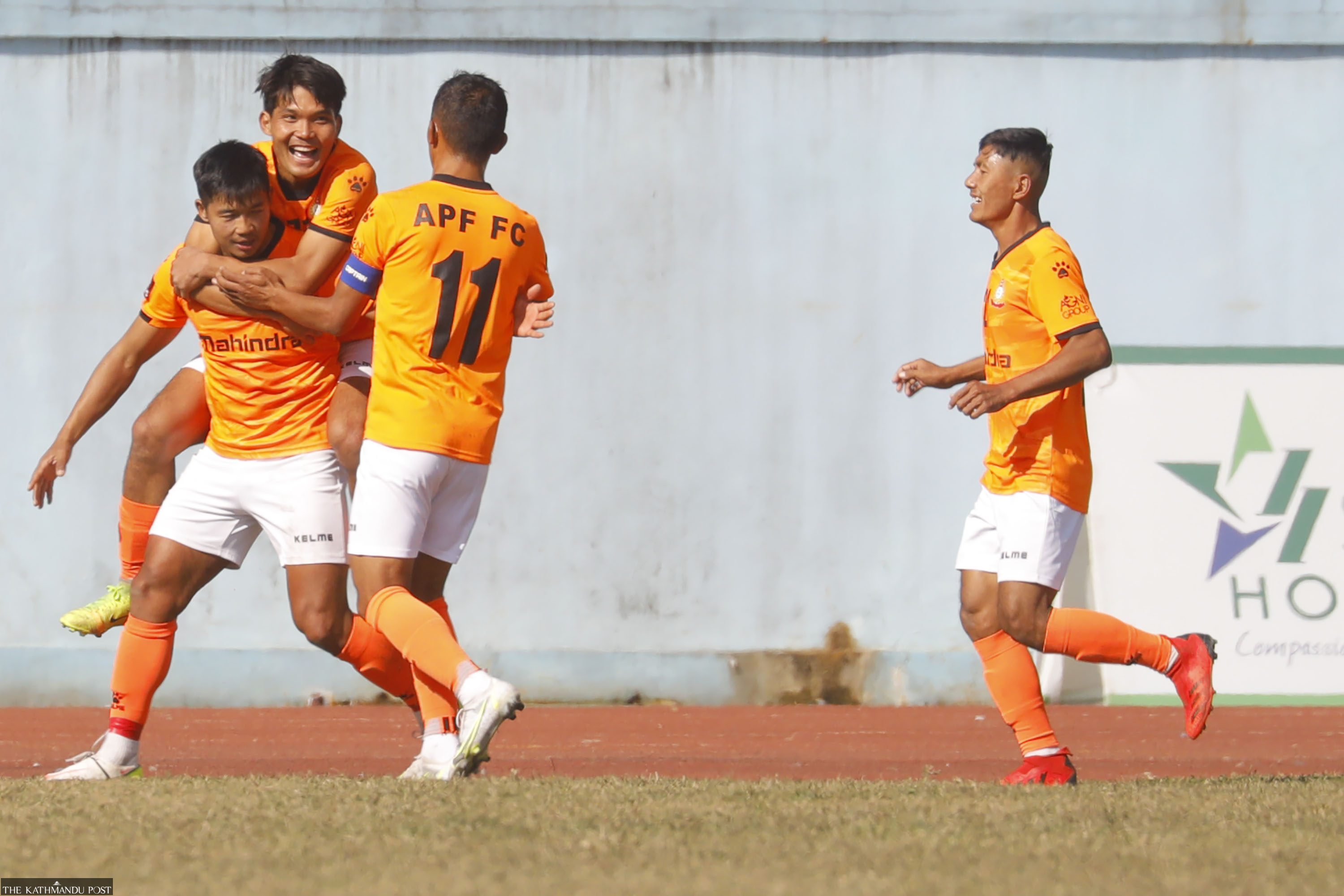 Lama double secures first win for APF