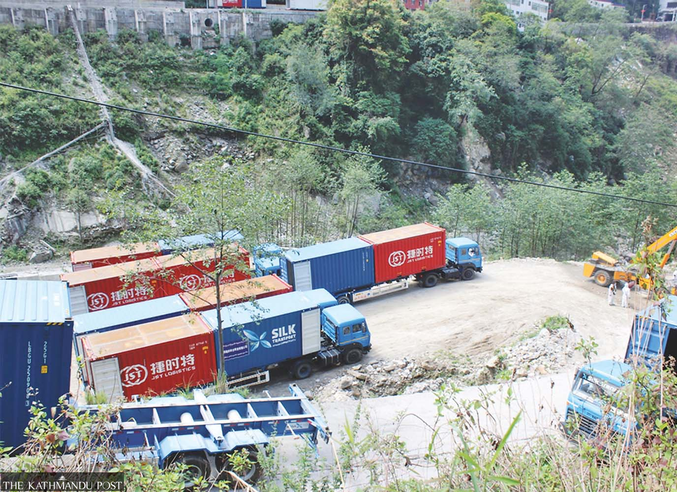 Traders relieved as most of the goods stranded in China roll into Nepal