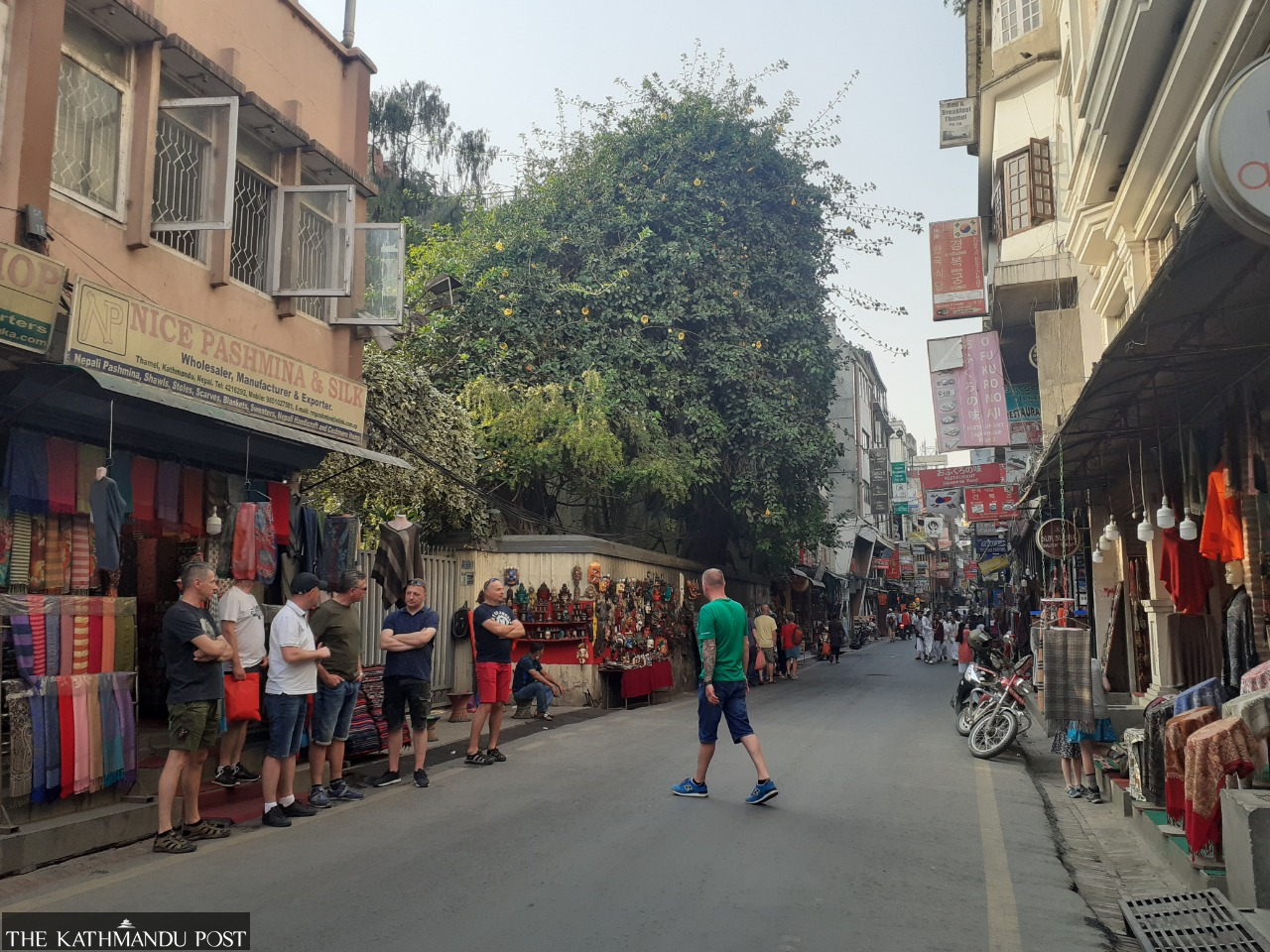 Thamel is buzzing again as tourists return