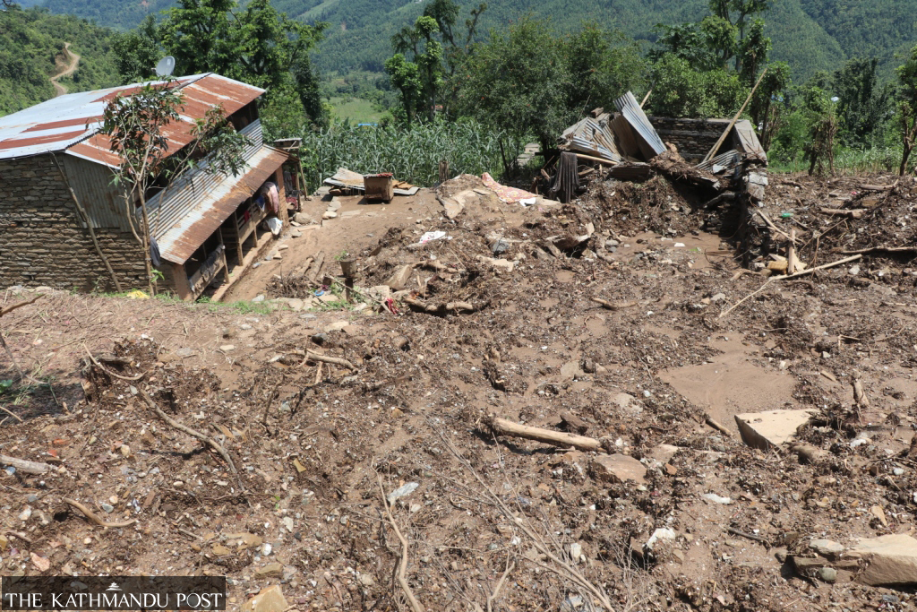 Monsoon brings more misery to Dhading villages