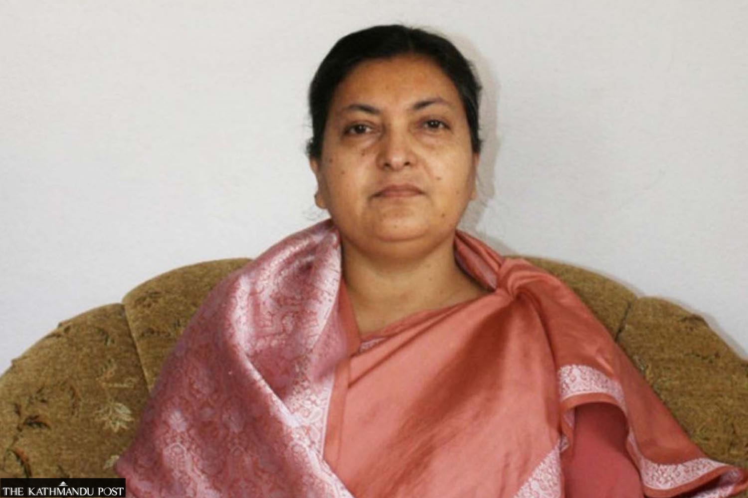 President Bhandari discharged from hospital