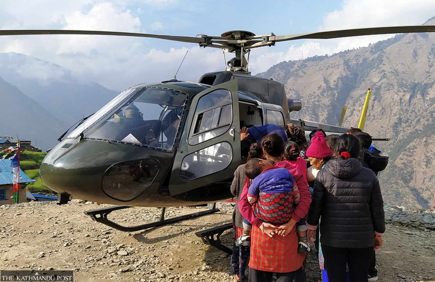 Helicopter rescue programme saves lives of rural women
