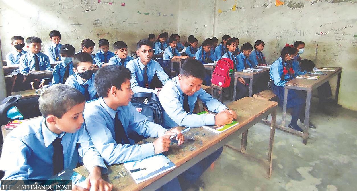 Lack of textbooks affects studies in Parbat