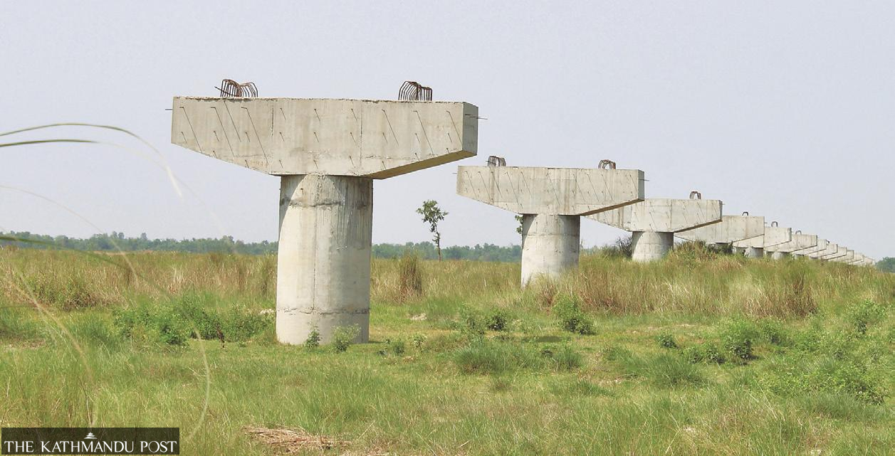 Bridge construction resumes after 12 years