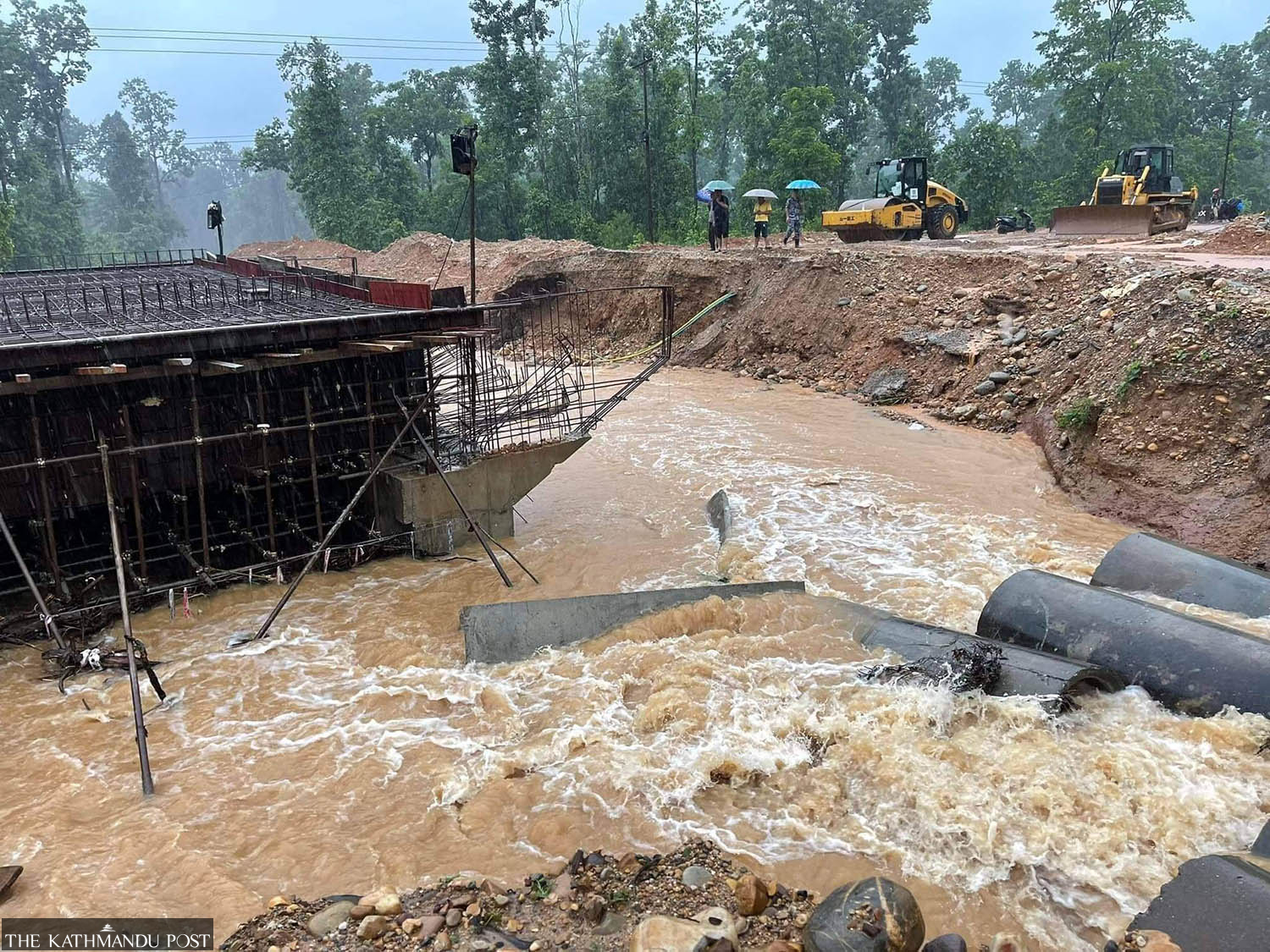 East-West Highway disrupted, settlements at risk of inundation by ...