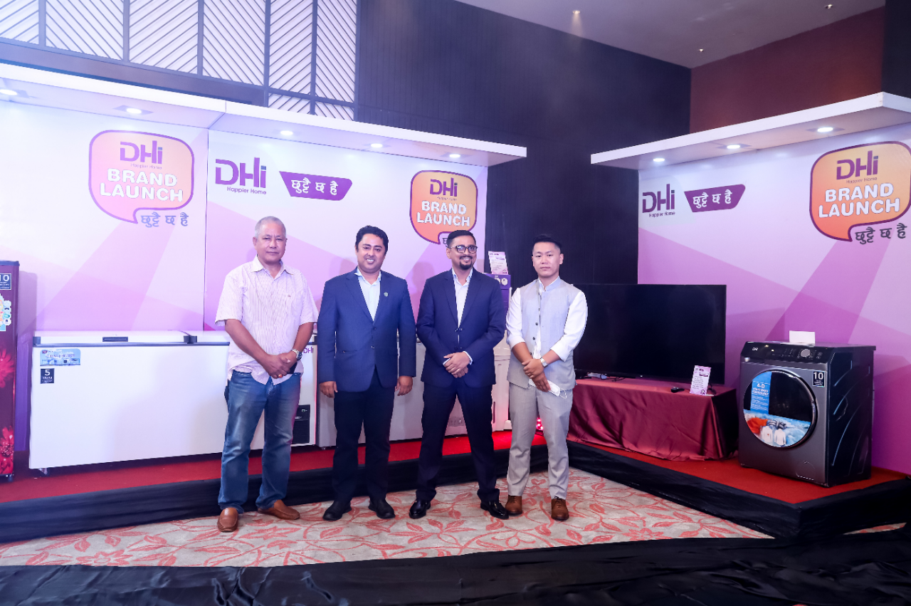 DHI brand electronics and home appliances launched in Nepal