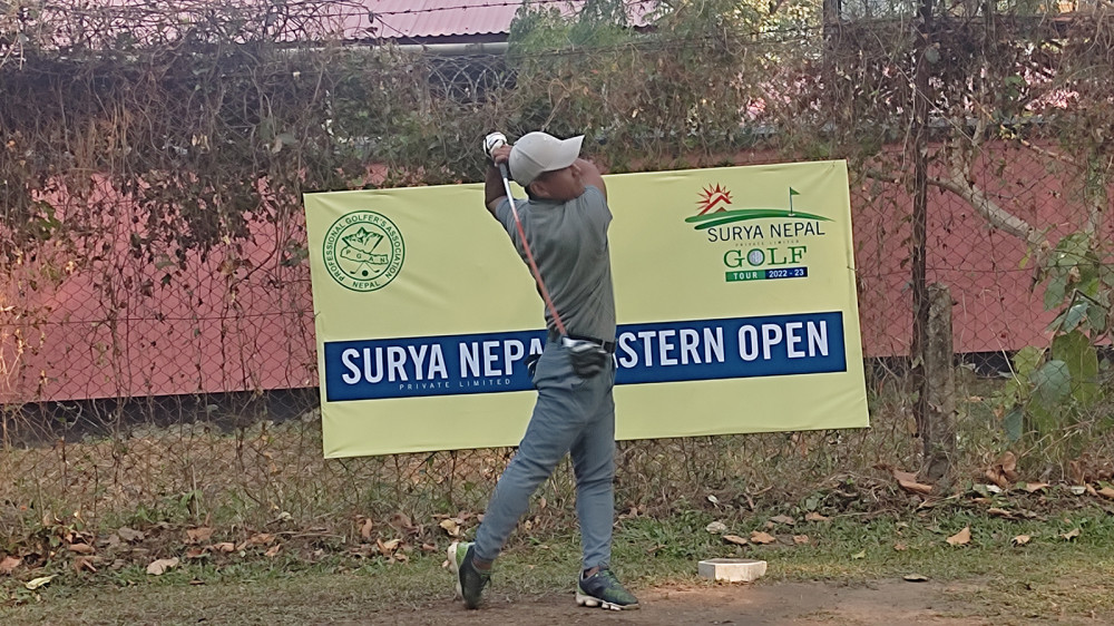 Tamang takes lead after first round