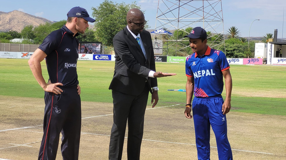 Nepal-Namibia match rained off