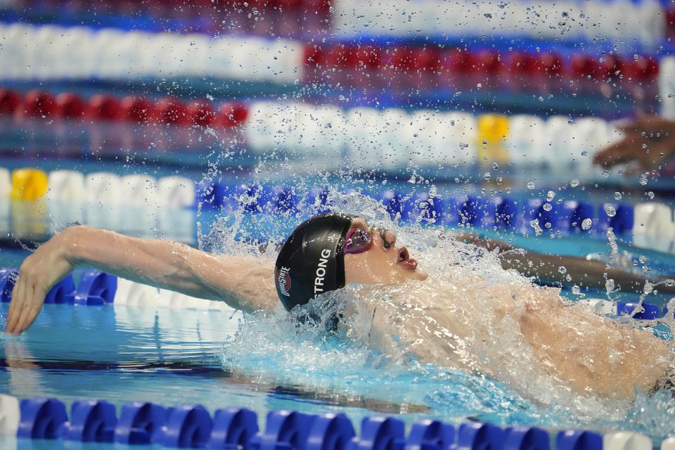Armstrong sets 50m backstroke world record at US trials