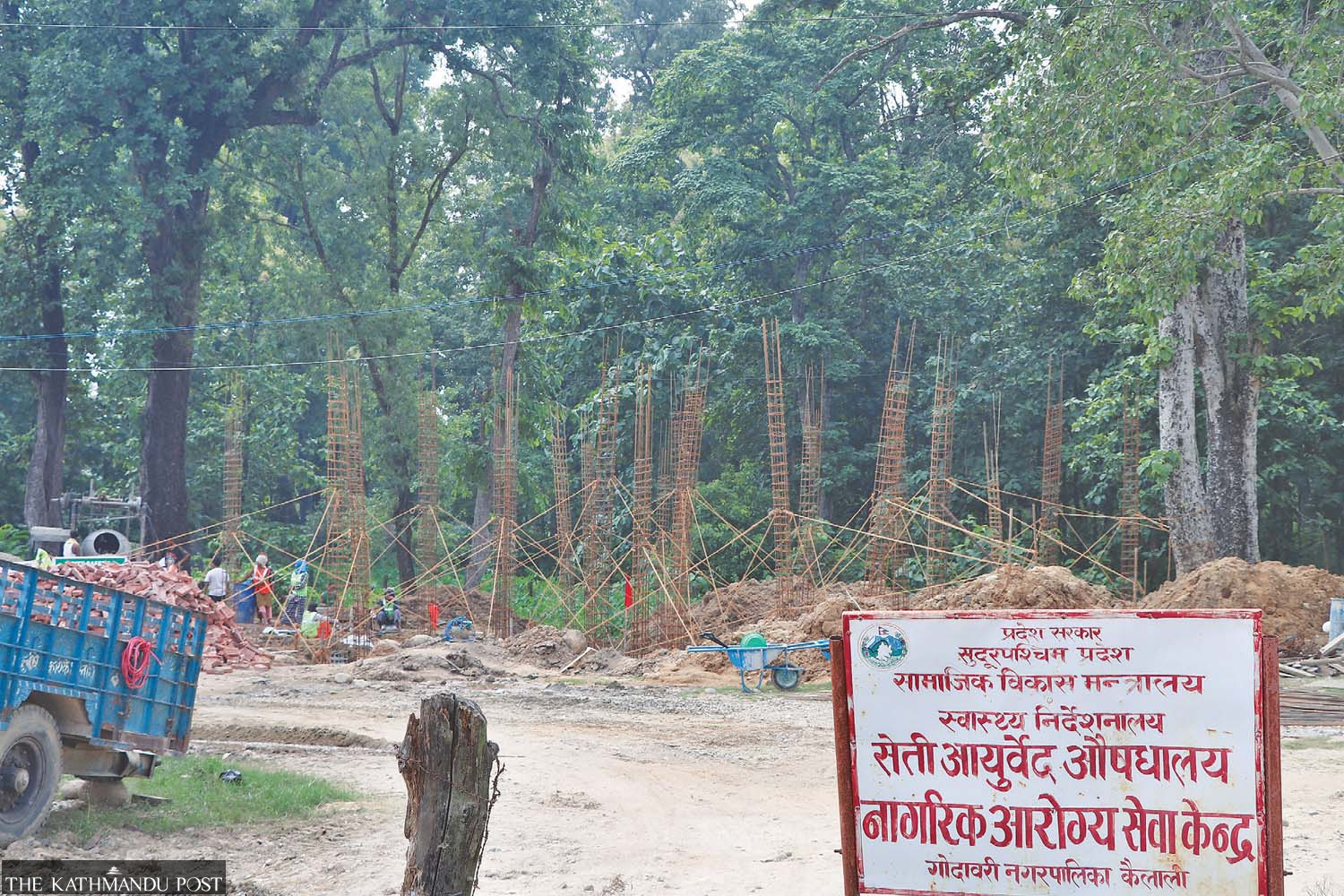 Local units are at forefront of forest encroachment