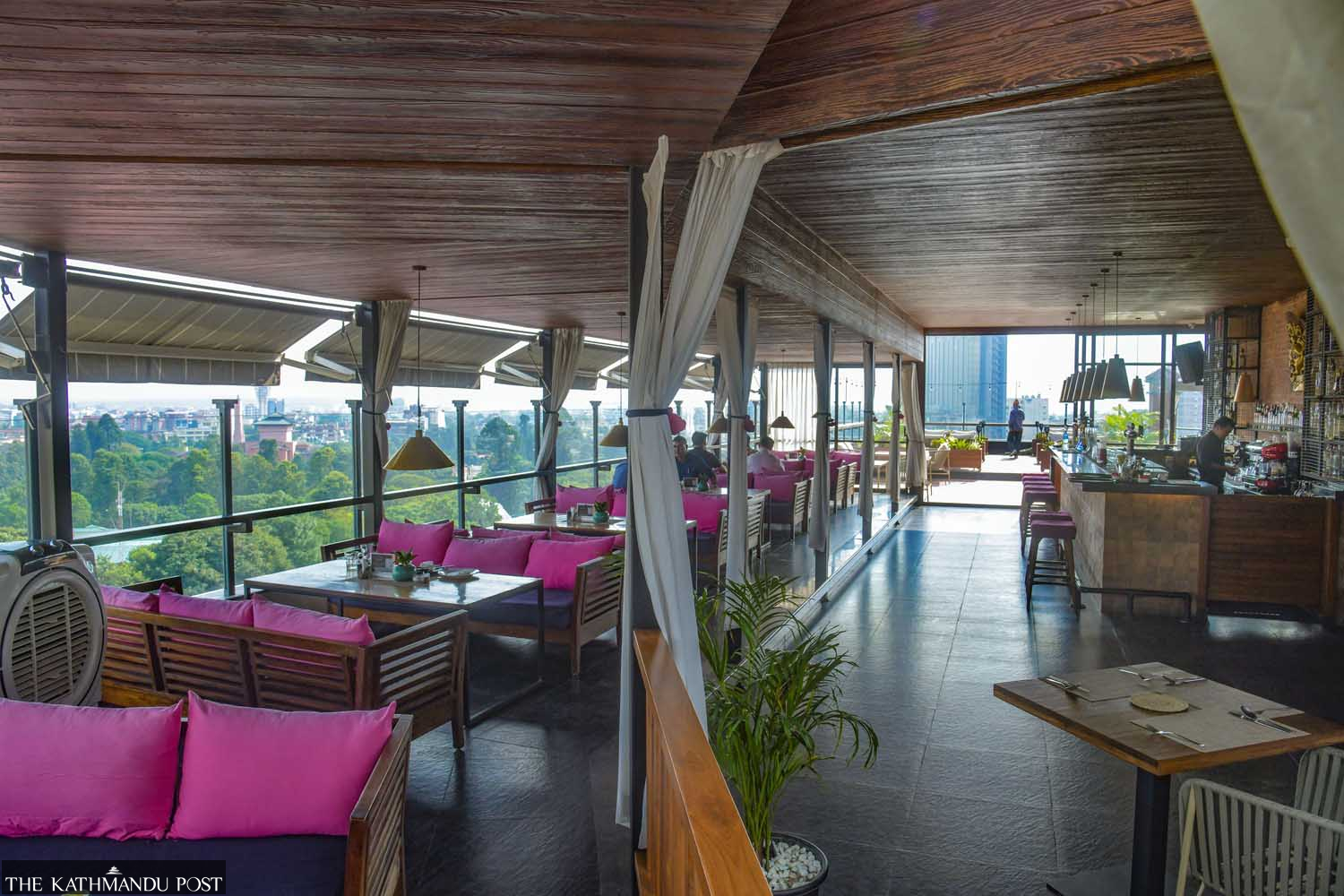 Indian cuisine, cocktails and a rooftop buzz