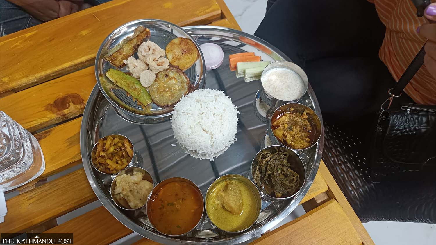 A Mithila Thali by Santosh Shah