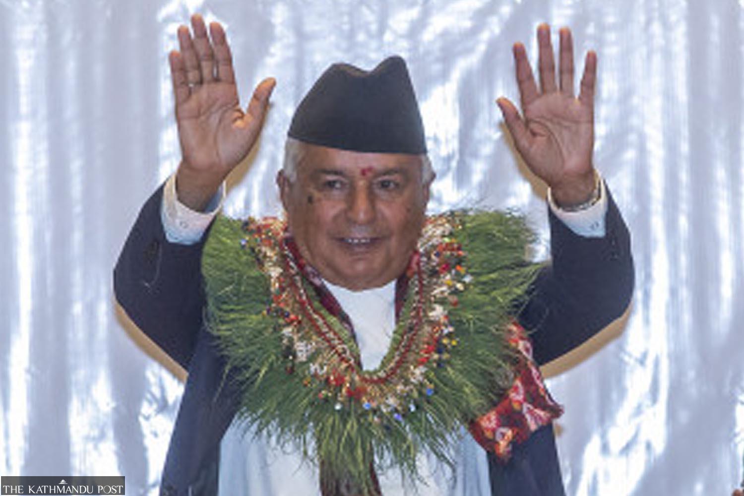 Paudel caps his career with presidency