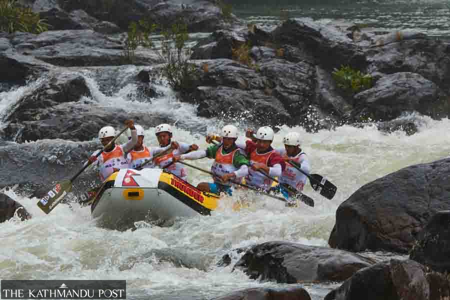 Uptick in rafting brings cheer to tourism entrepreneurs in Sindhuli
