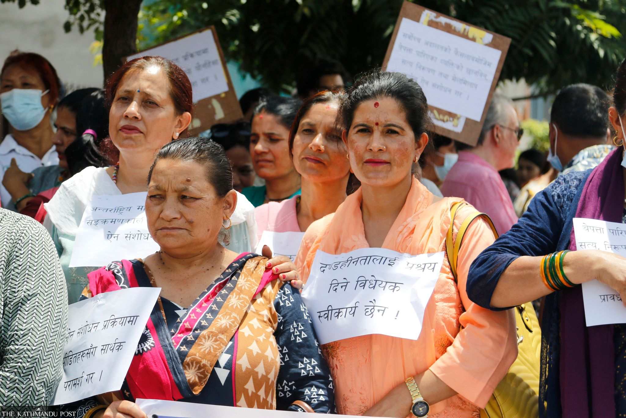 Conflict victims protest demanding to rectify ‘flawed’ provisions in ...