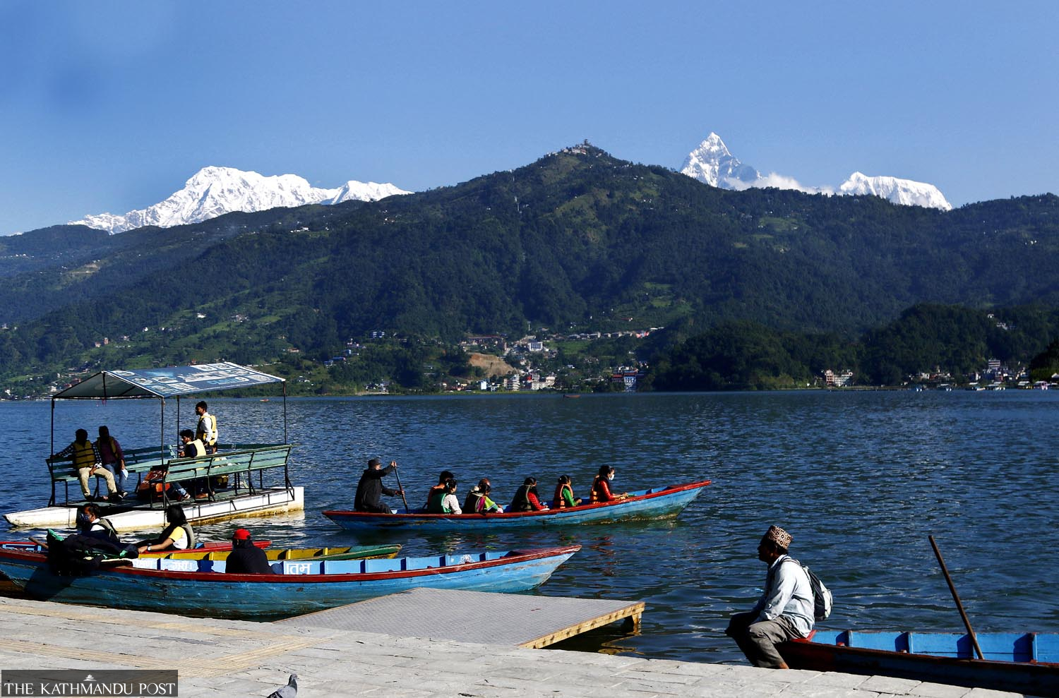 One fine sunny day at the Fewa Lake