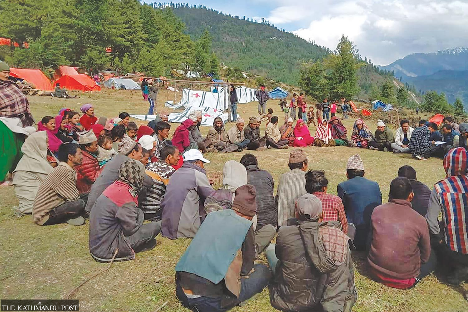 Displaced families of October floods and landslides in Mugu languish in ...