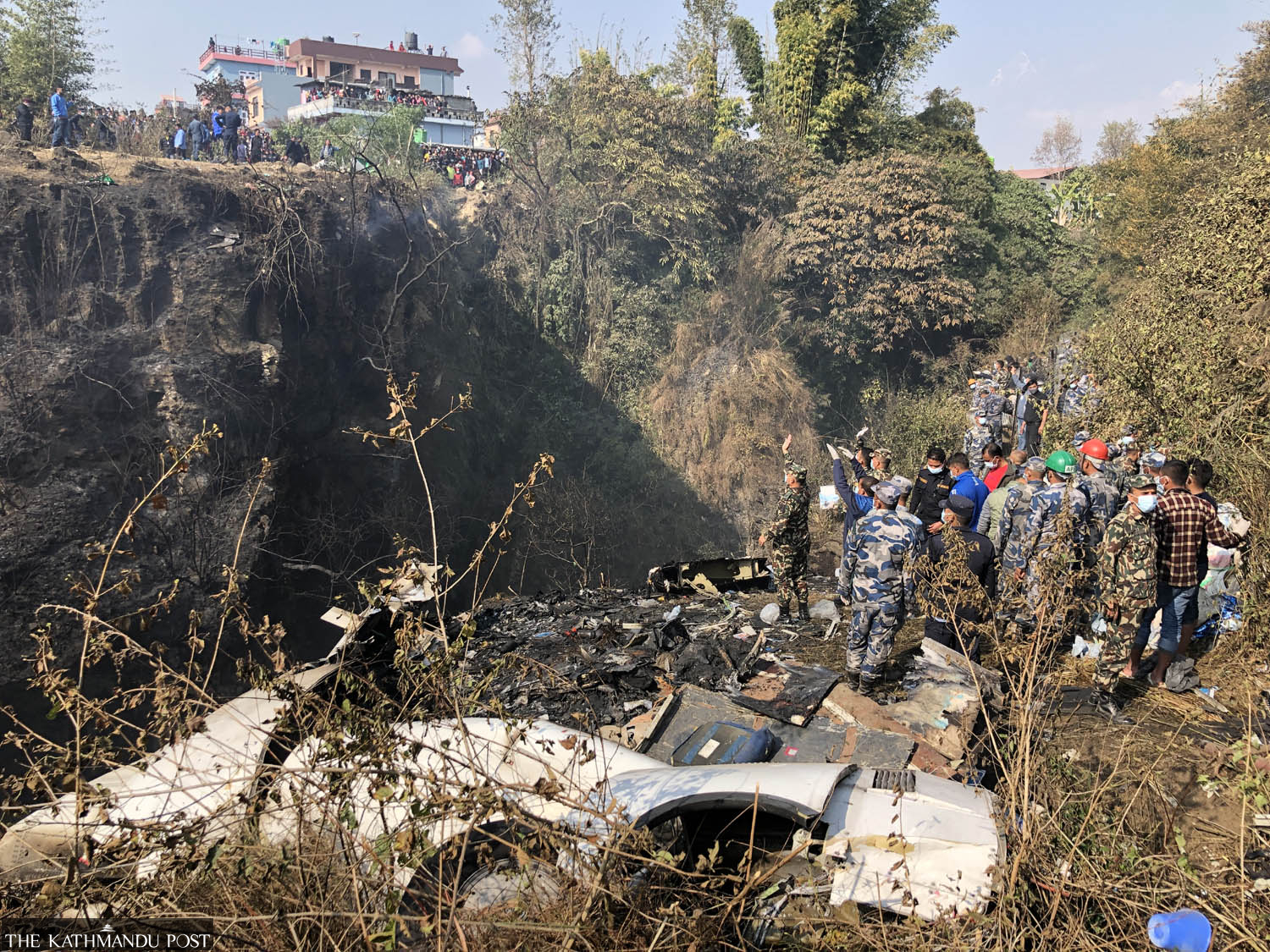 Rescuers recover 71 bodies from Yeti Airlines plane crash site
