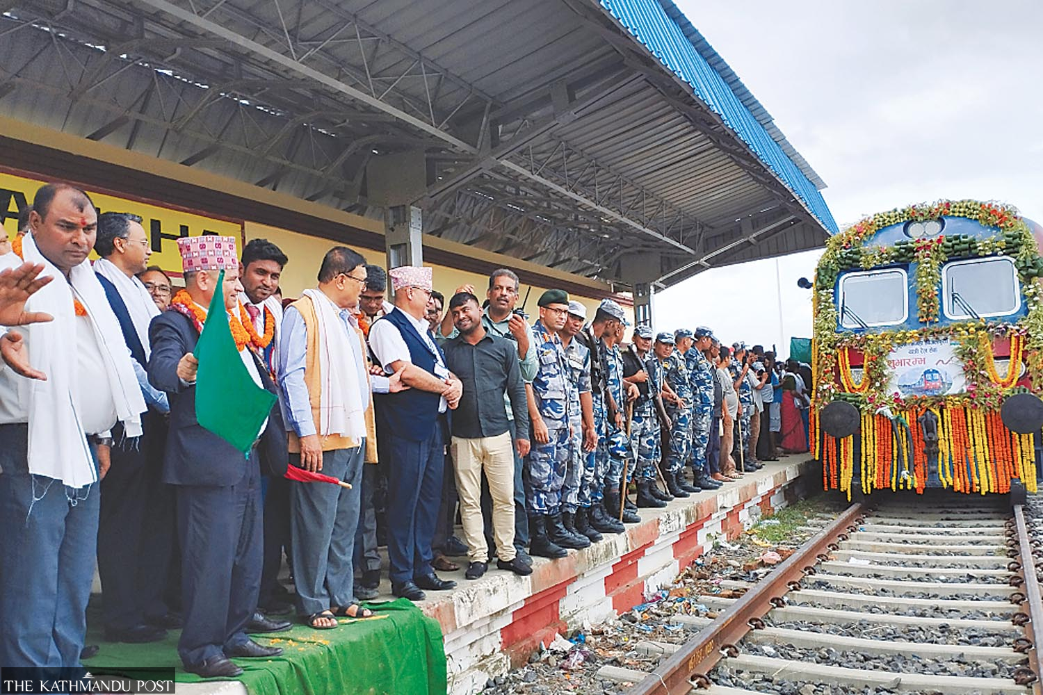 Rail service starts on Kurtha-Bijalapura section