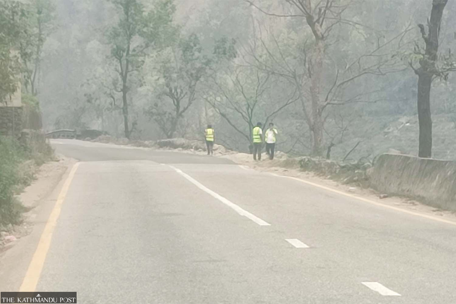 Road upgrade work along Muglin-Malekhu section begins