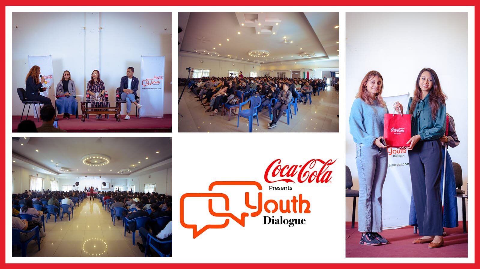 Youth dialogue event supported by Coca-Cola Nepal held