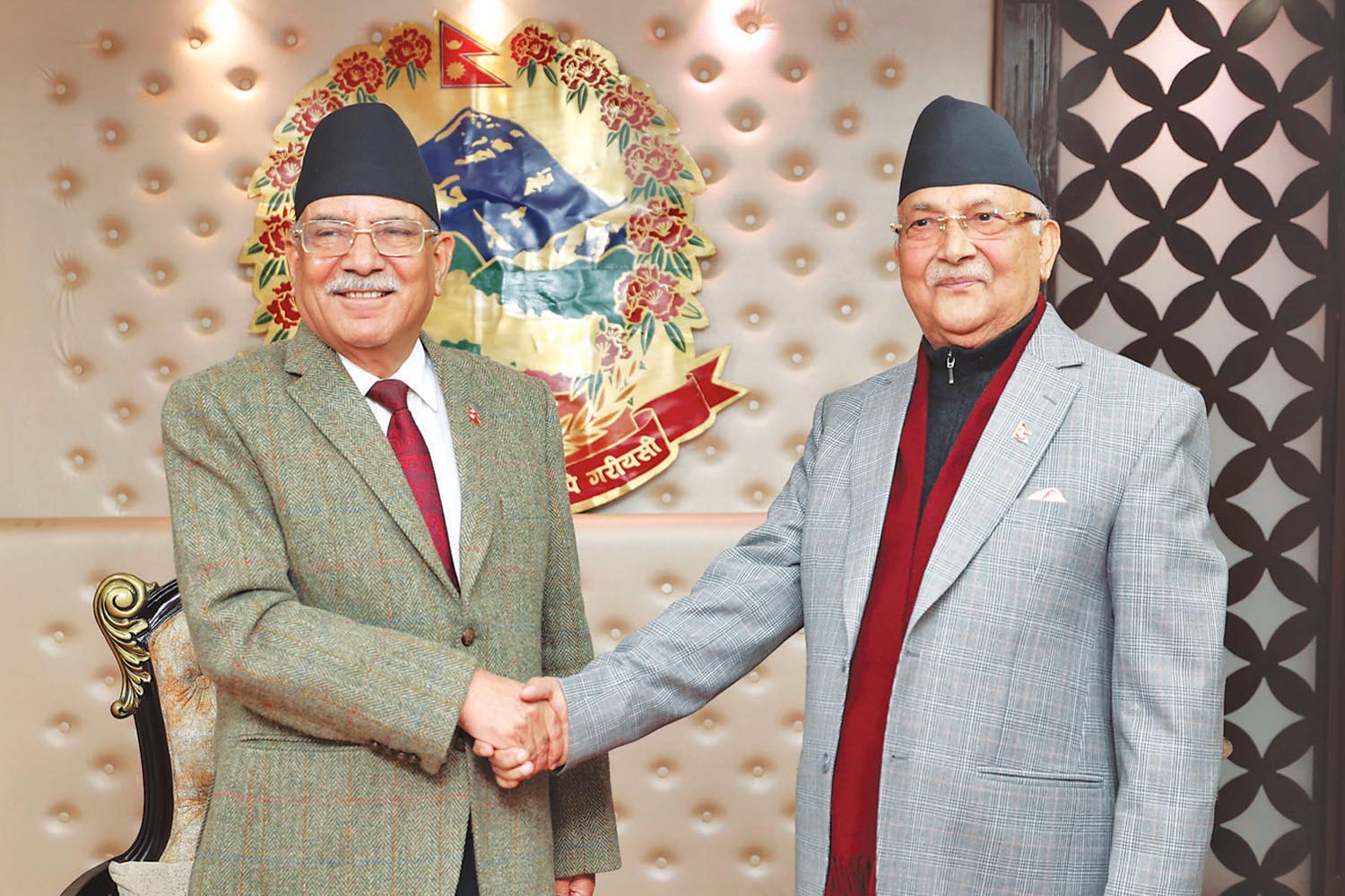 On presidency, Maoist Centre chair Dahal has feet in two boats