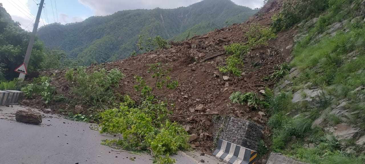 Landslide blocks Narayanghat-Mugling road section