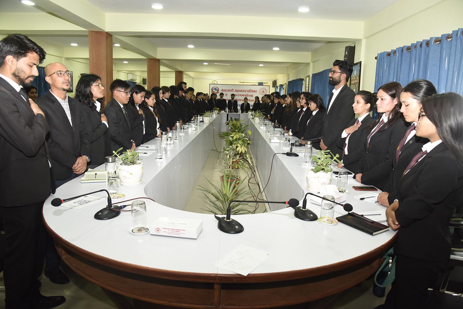 KMC signs law students for free legal help at wards