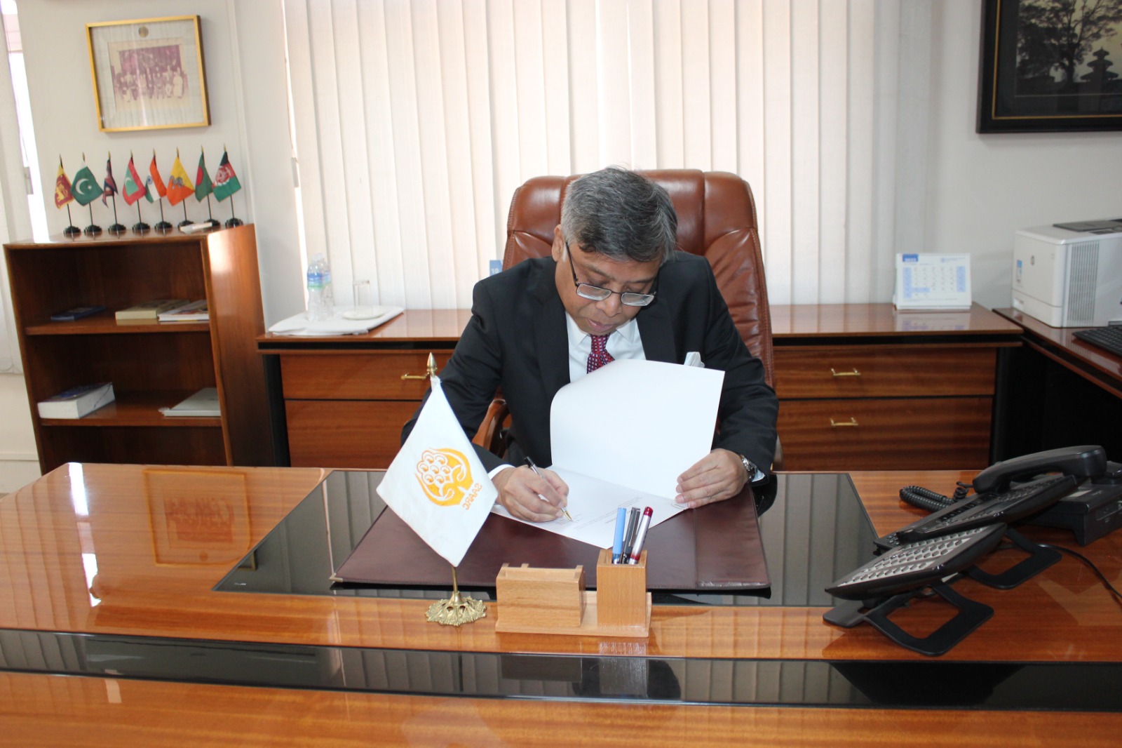 New Saarc secretary general assumes office