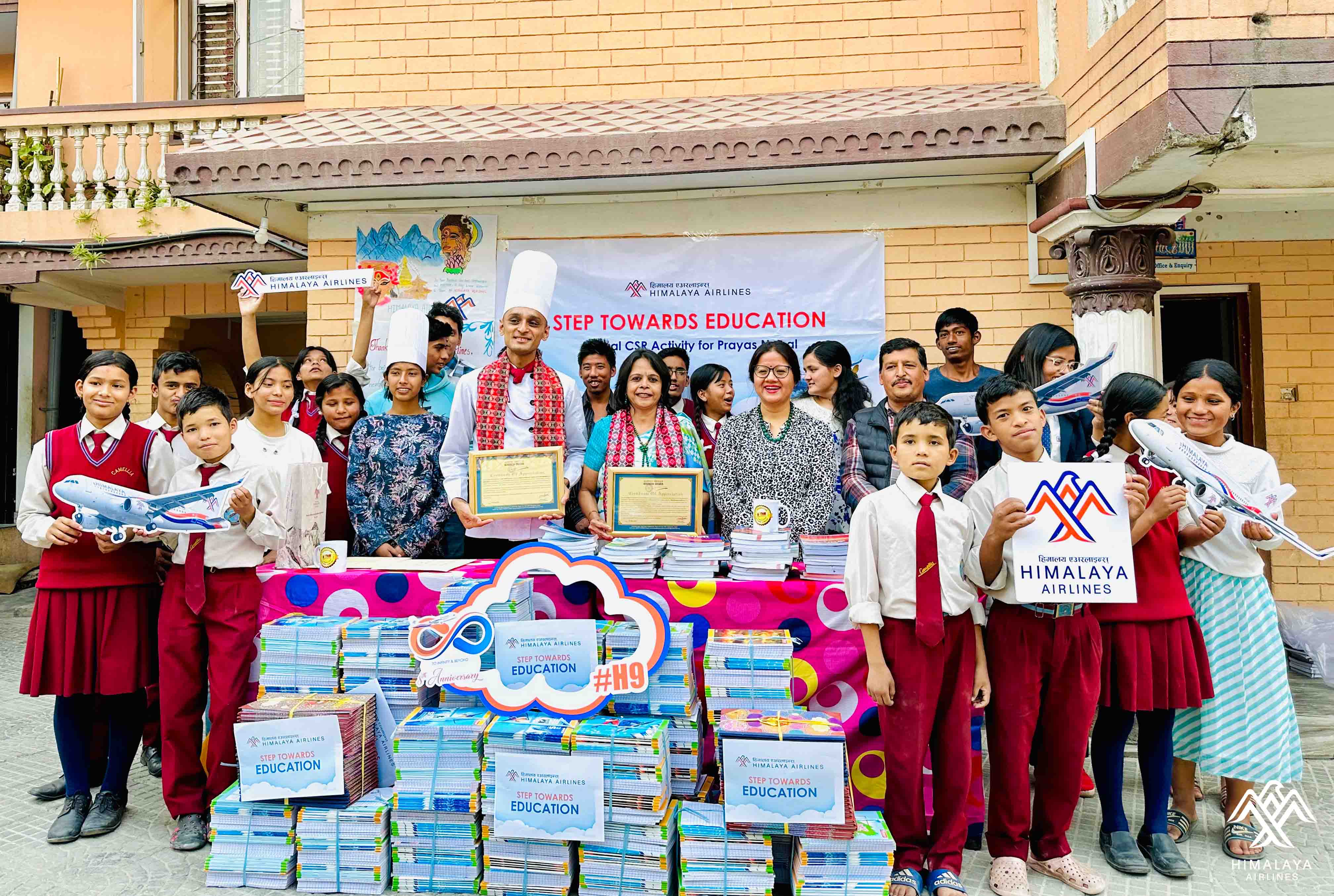 Himalaya Airlines continues support for Prayas Nepal