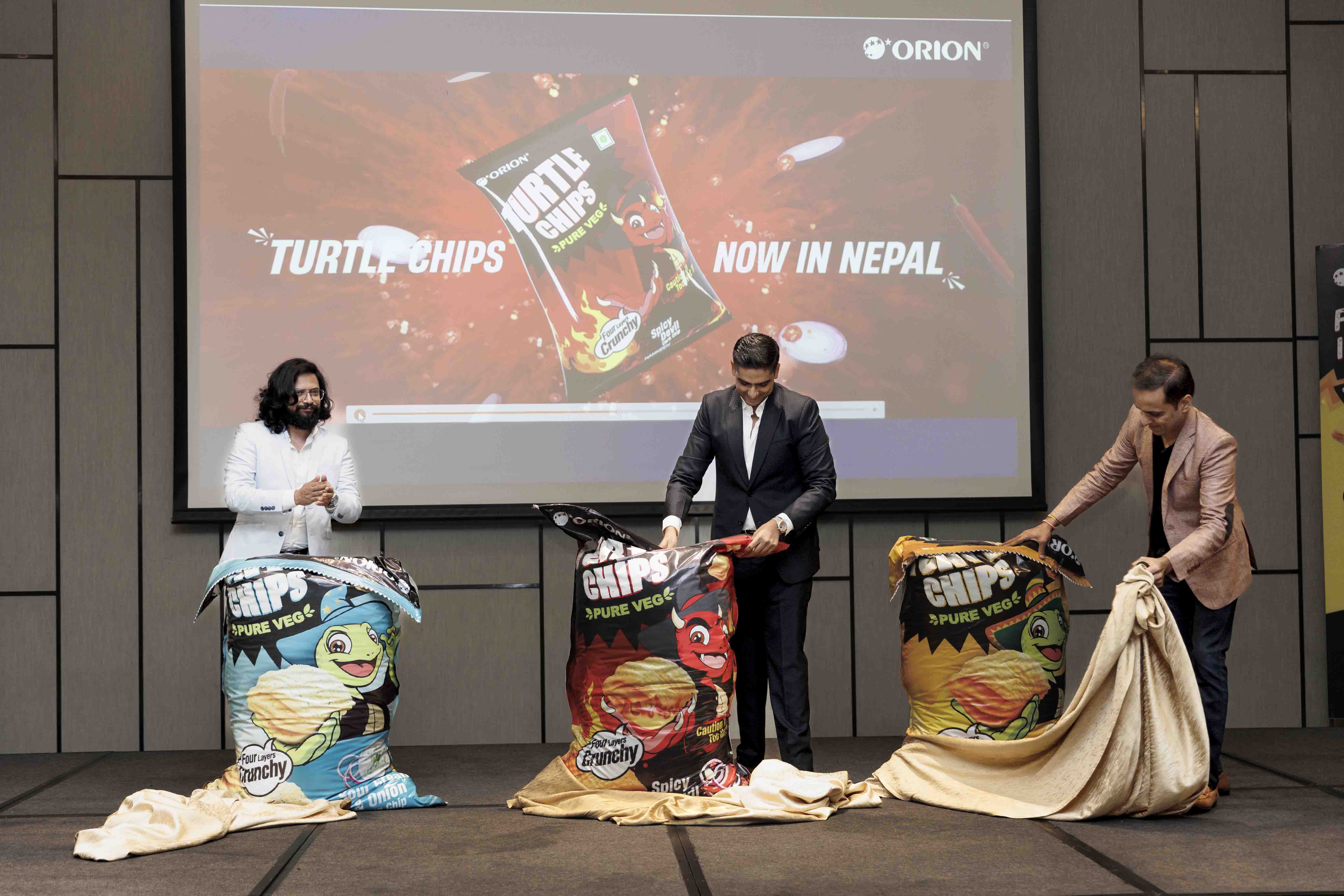 Orion Turtle chips launched in Nepal