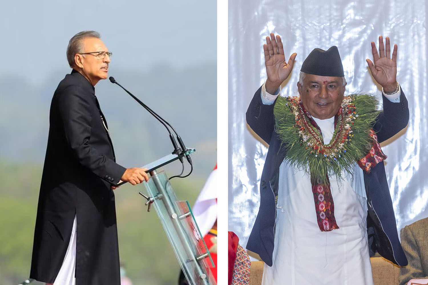 Pakistani President Alvi congratulates President-elect Paudel