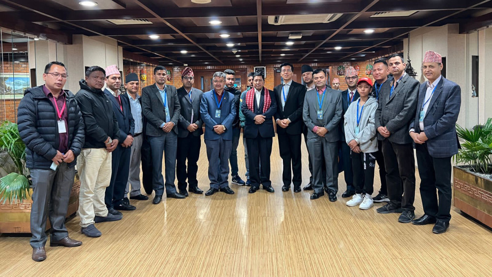 Deputy Prime Minister Shrestha returns home