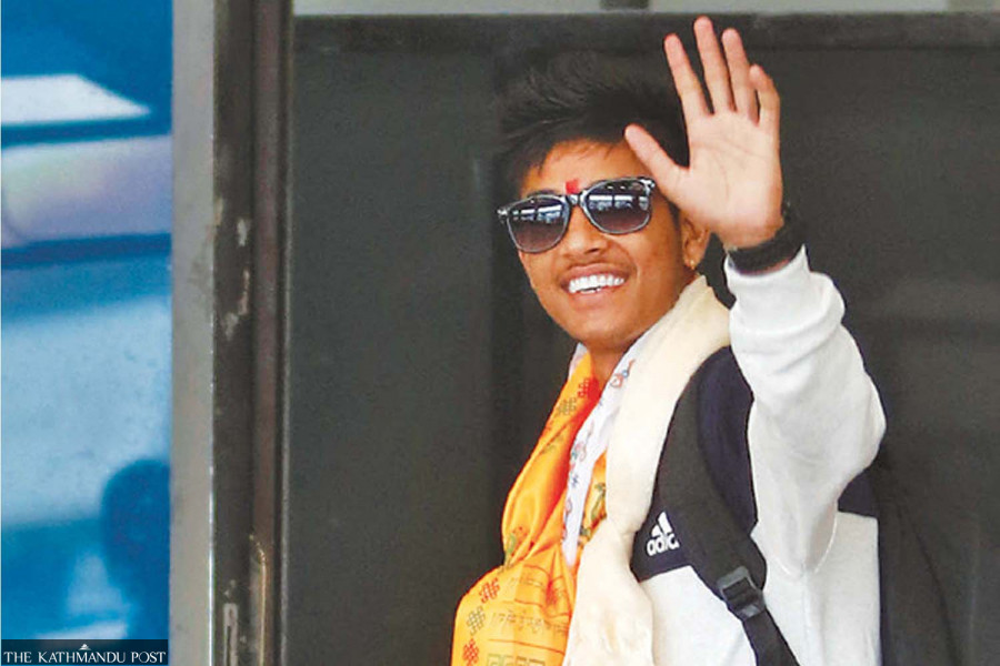 Lamichhane to join national team in UAE