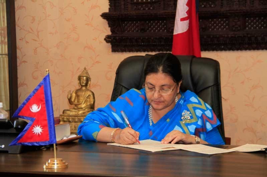The flawed legacy of President Bhandari