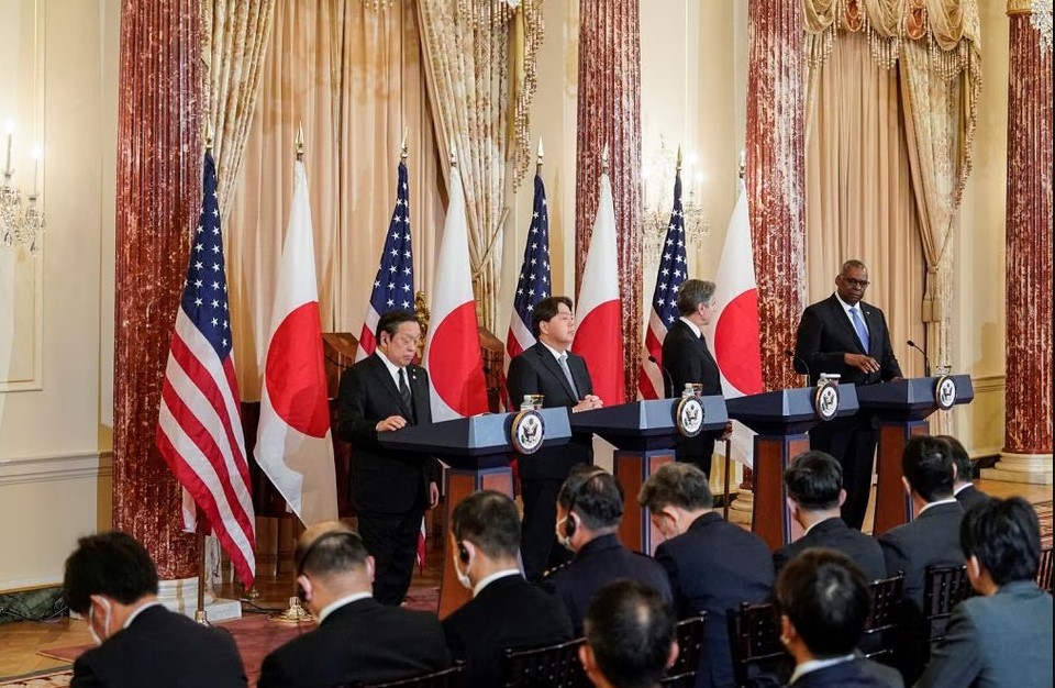 US and Japan agree to step up security cooperation amid China worries