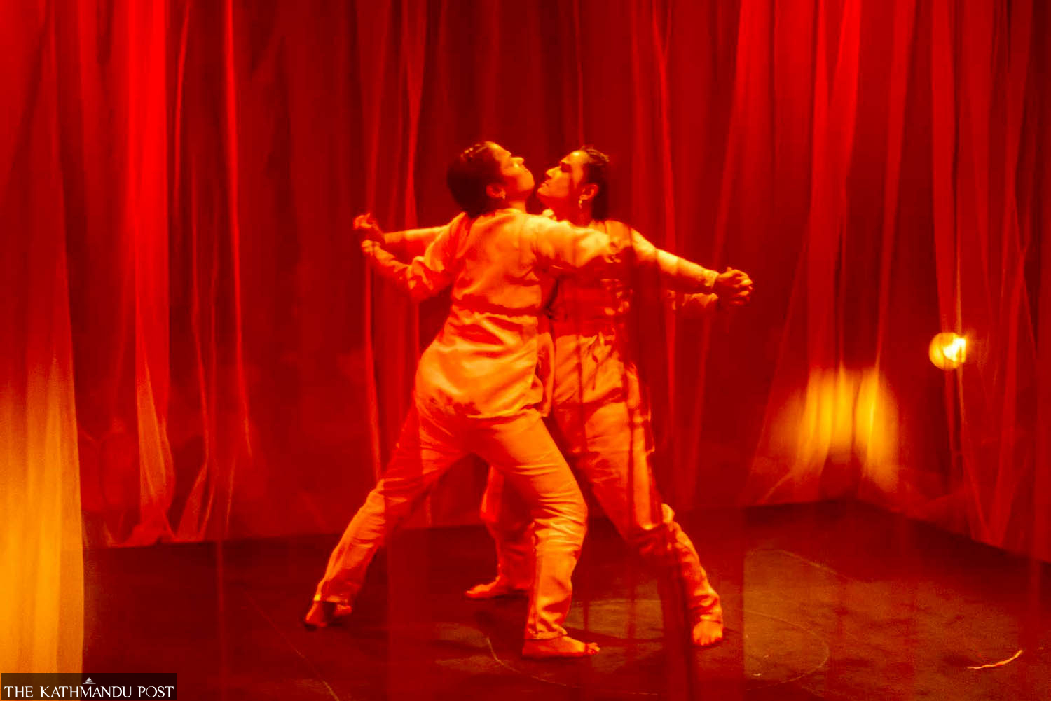 A physical depiction of inner turmoil