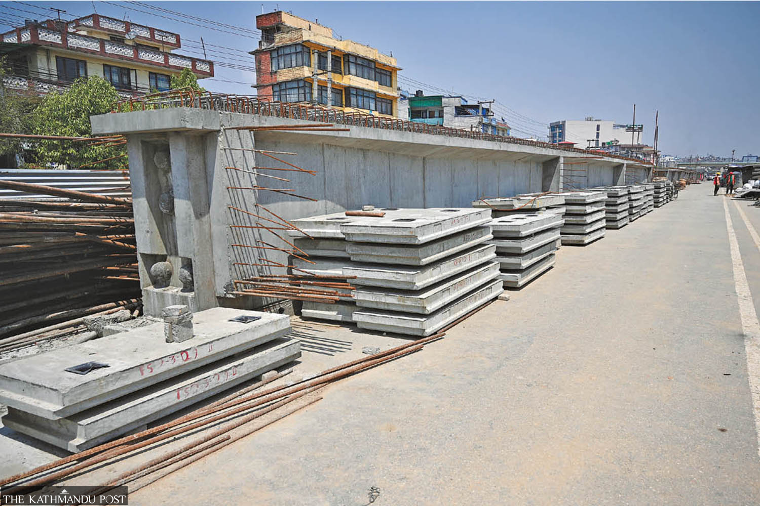 Stalled flyover construction work in Gwarko is causing congestion and ...