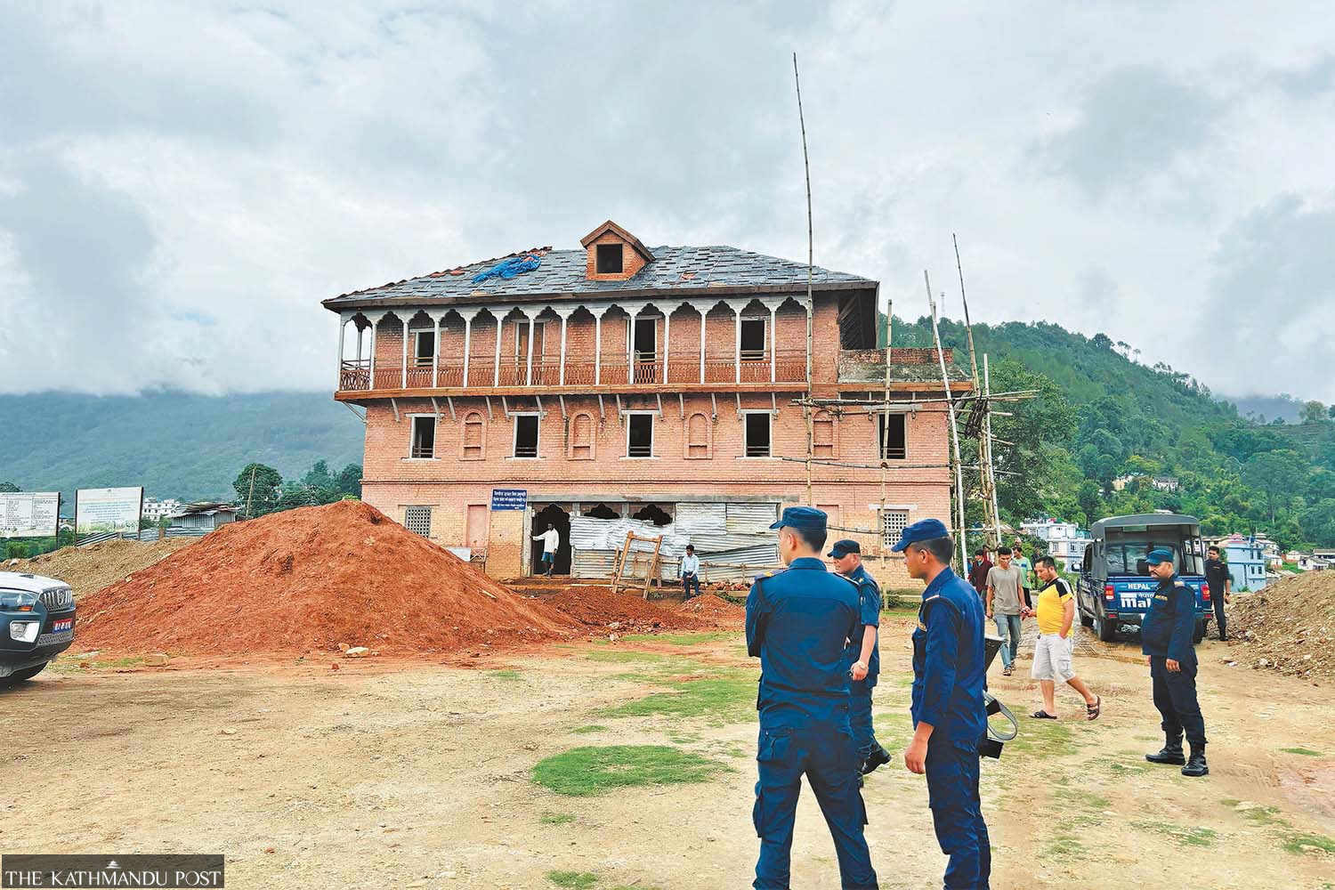 Achham Durbar reconstruction nears completion