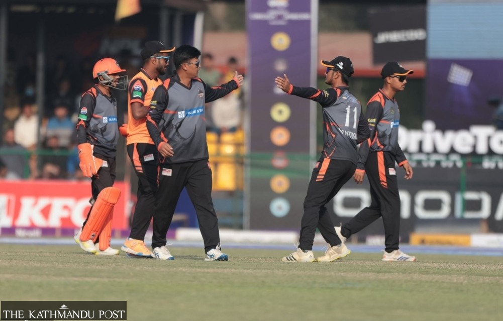 Chitwan Rhinos defeat Sudurpaschim Royals by 33 runs in NPL