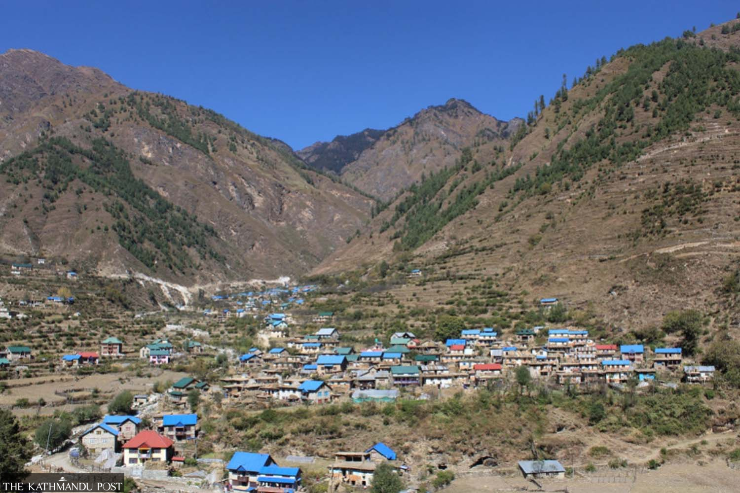 Road connection transforms a Jumla local unit