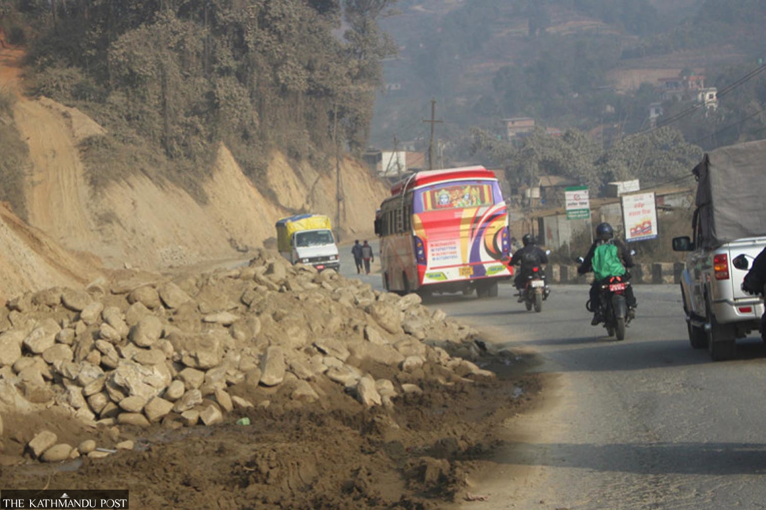 Nagdhunga-Naubise road to close during night time for two days for ...